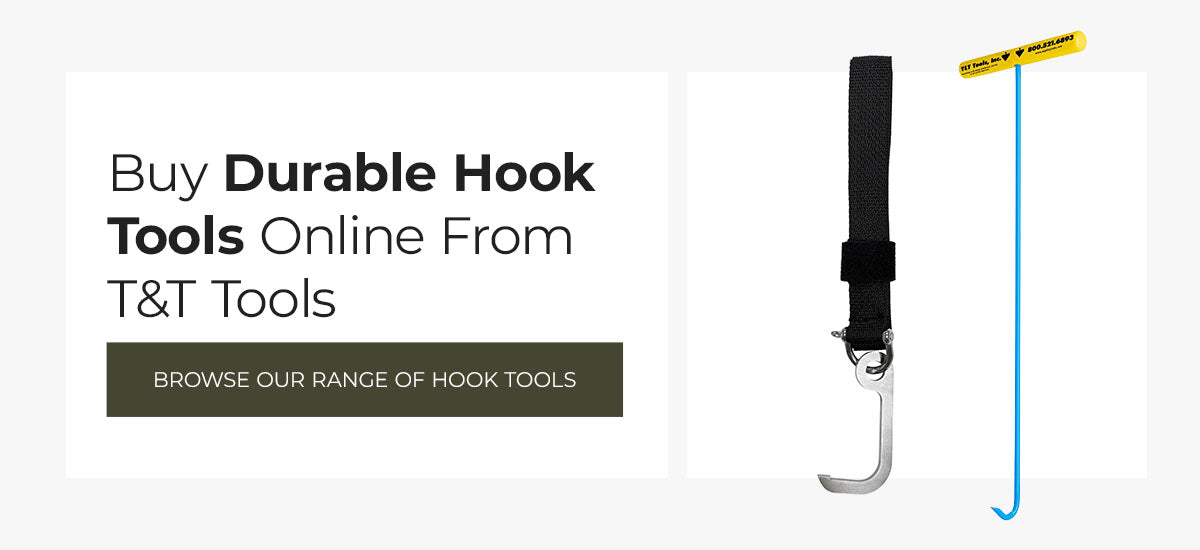 Hook Tools - Manhole Hooks, Pump Hooks & More - T&T Tools – MightyProbe - T&T Tools, Inc.