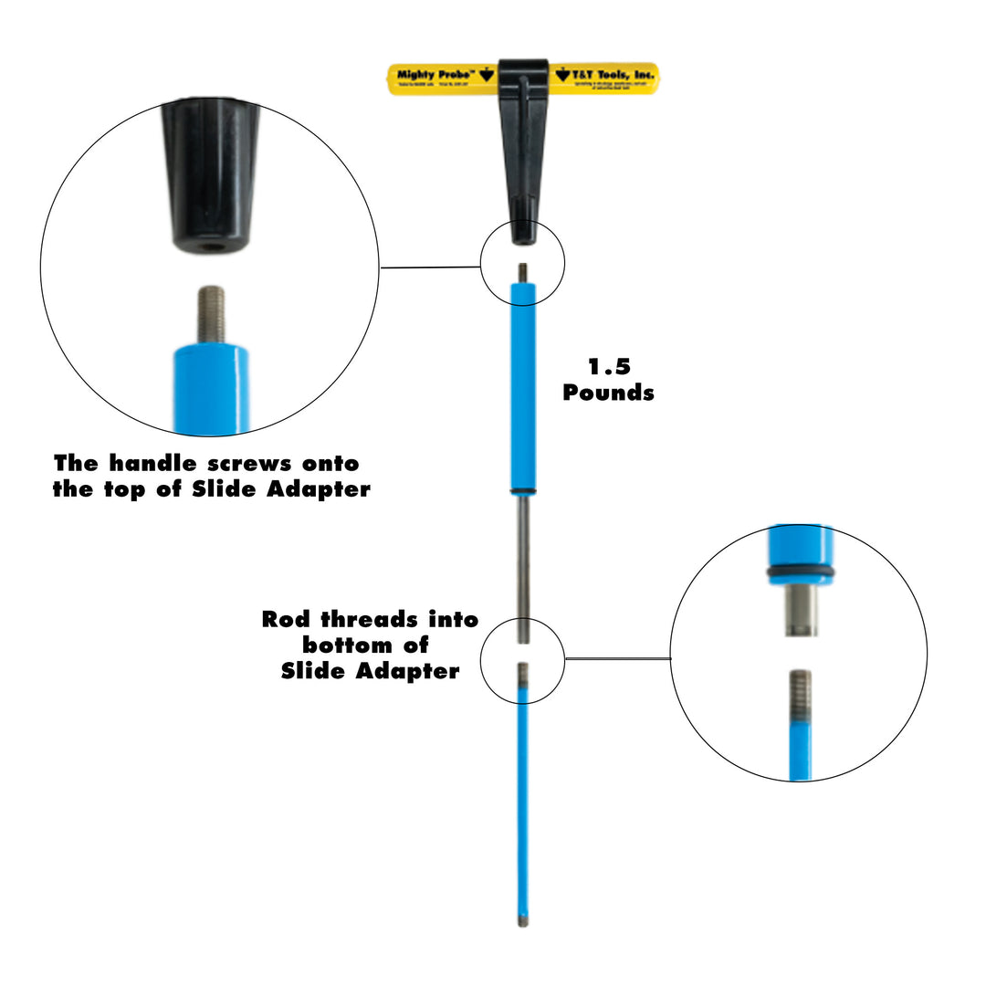Standard Slide Adapter for Mighty Probe – T&T Tools, Inc.
